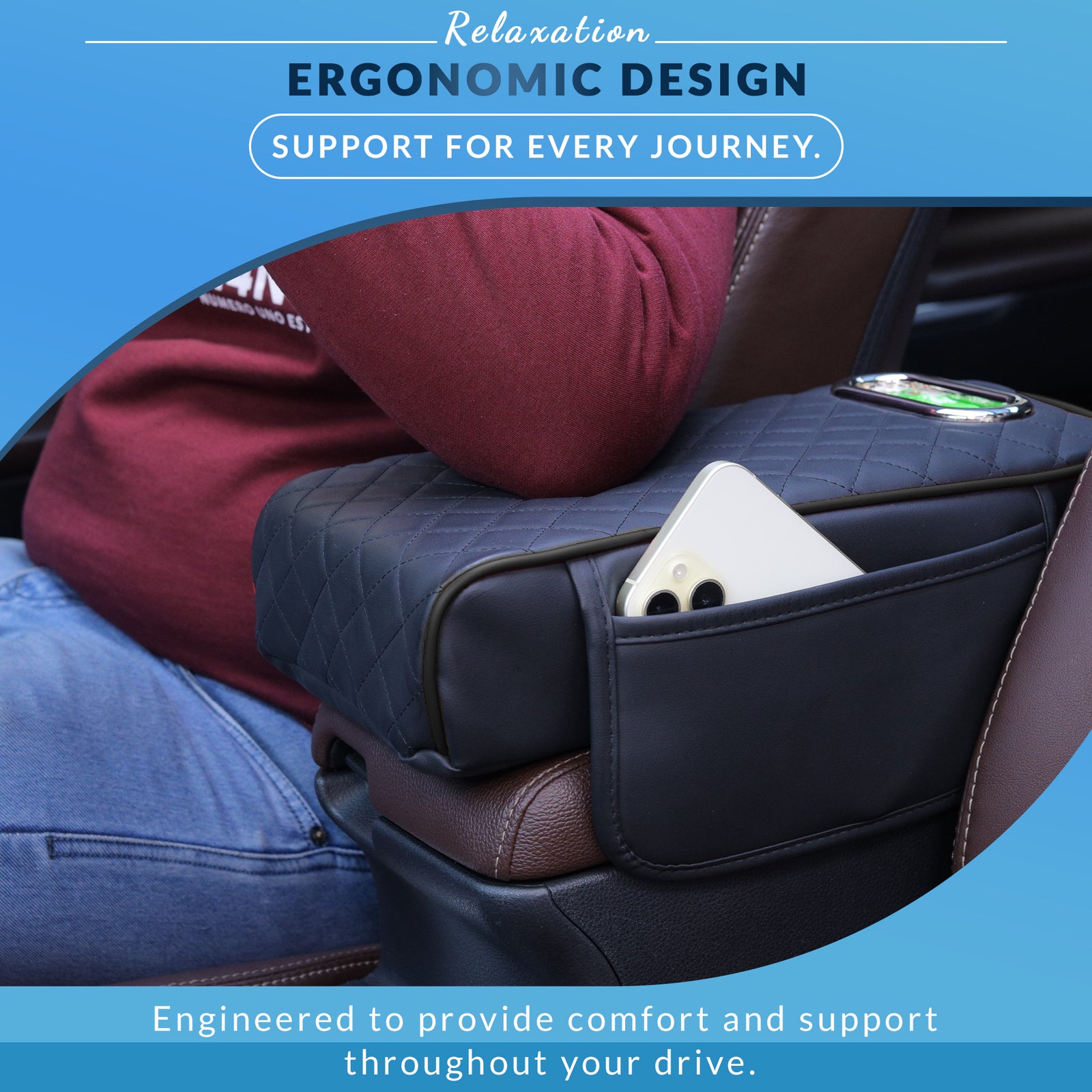 Buy Neodrift Premium Car Armrest | Best Automotive Elbow Handrest