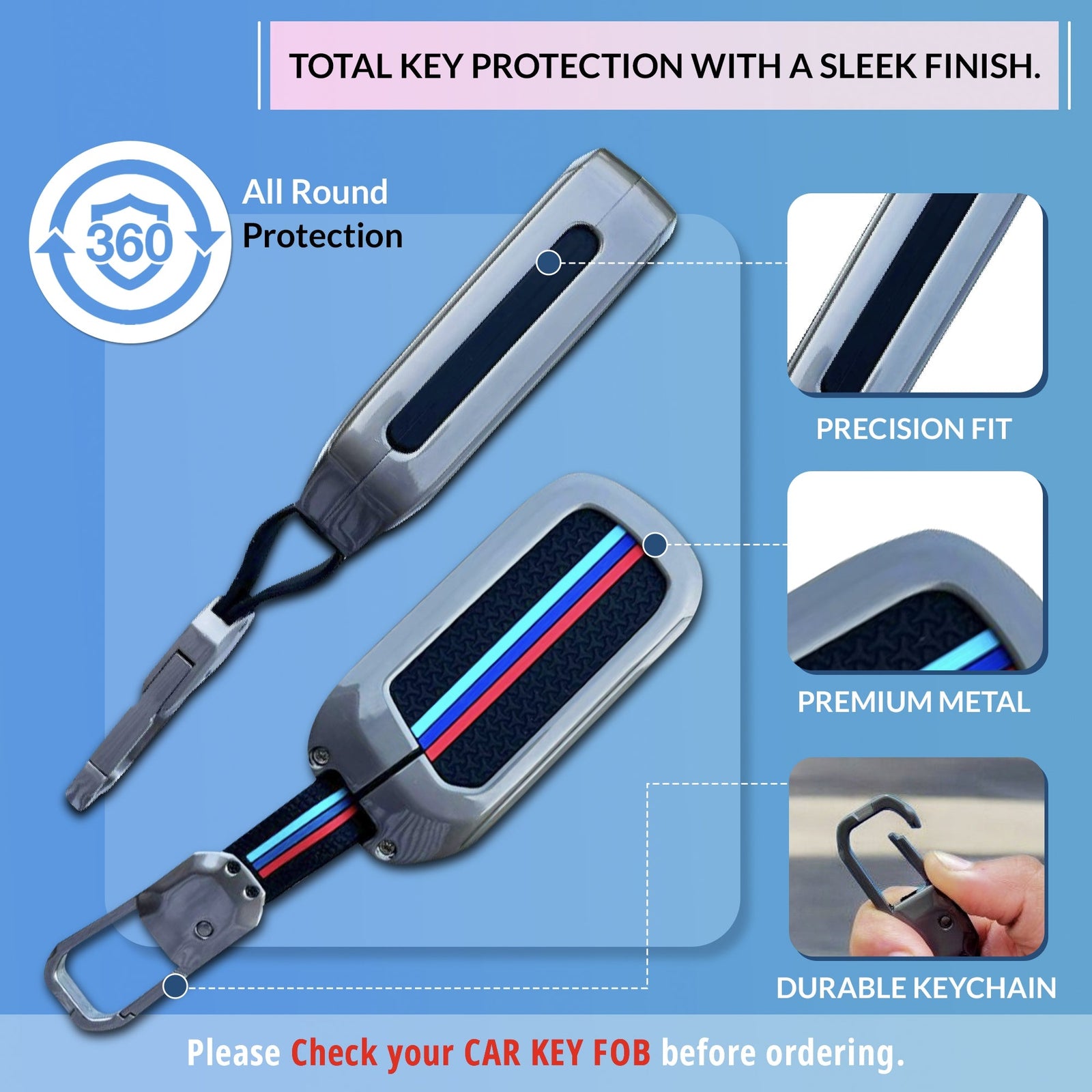 Neodrift KeyShield | Best Car Key Cover for Mahindra XUV 700