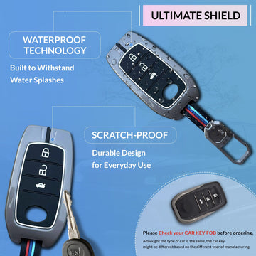 Neodrift KeyShield | Best Car Key Cover for Toyota Innova Hycross